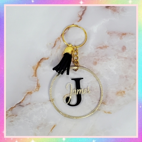 Custom Nicks | Accessories | Handmade Custom Keychain With Name And ...